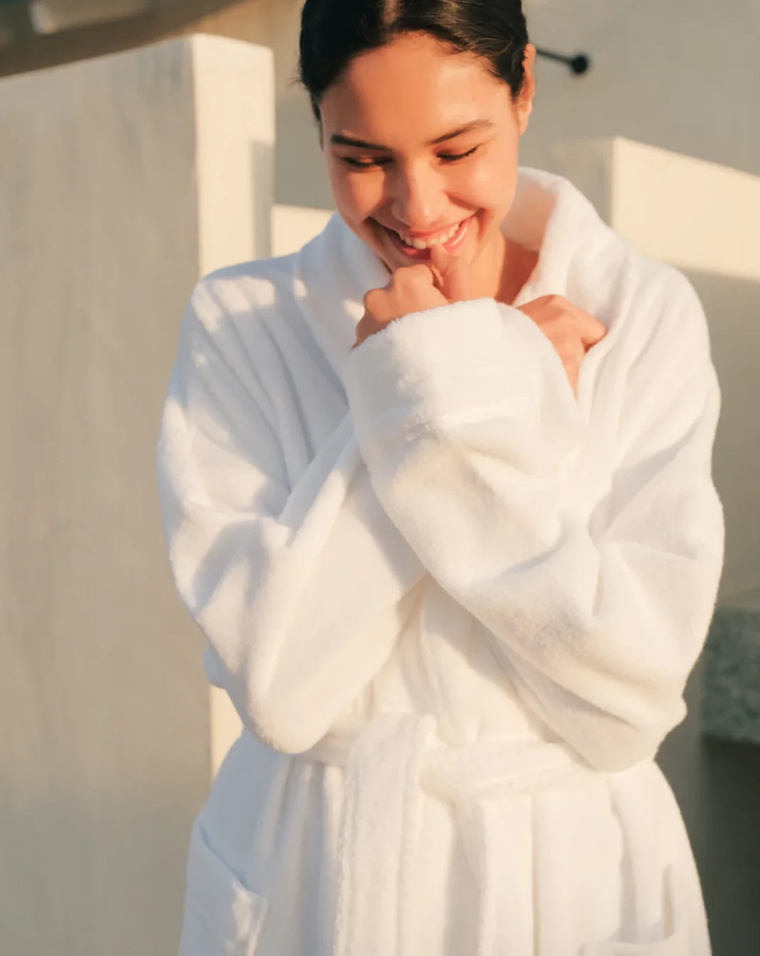 Terry Gender Neutral Long Robe | Beestung Lingerie