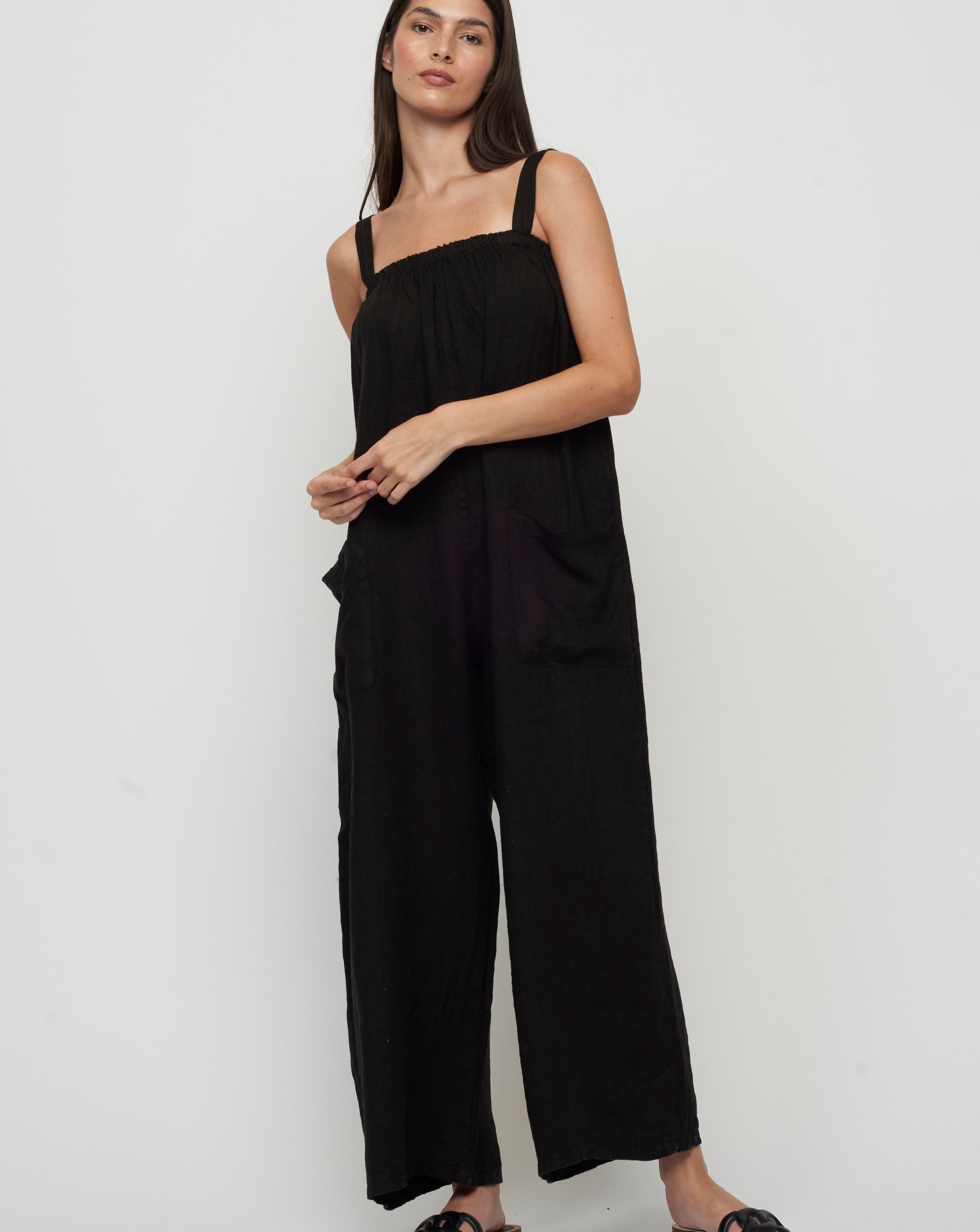 Linen Jumpsuit – Beestung Lingerie